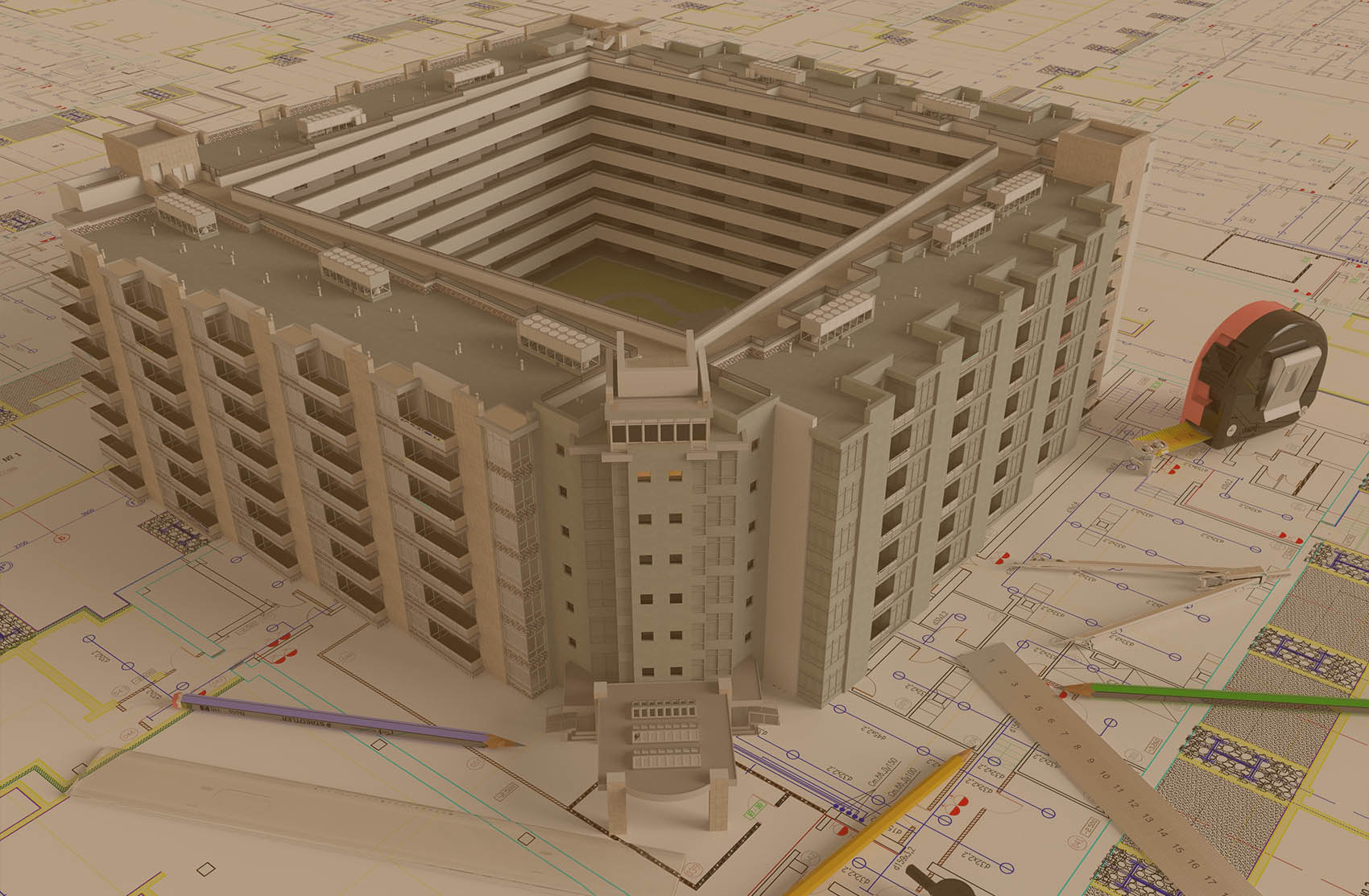 Bauprojekt als Modell - Real Estate & Investments